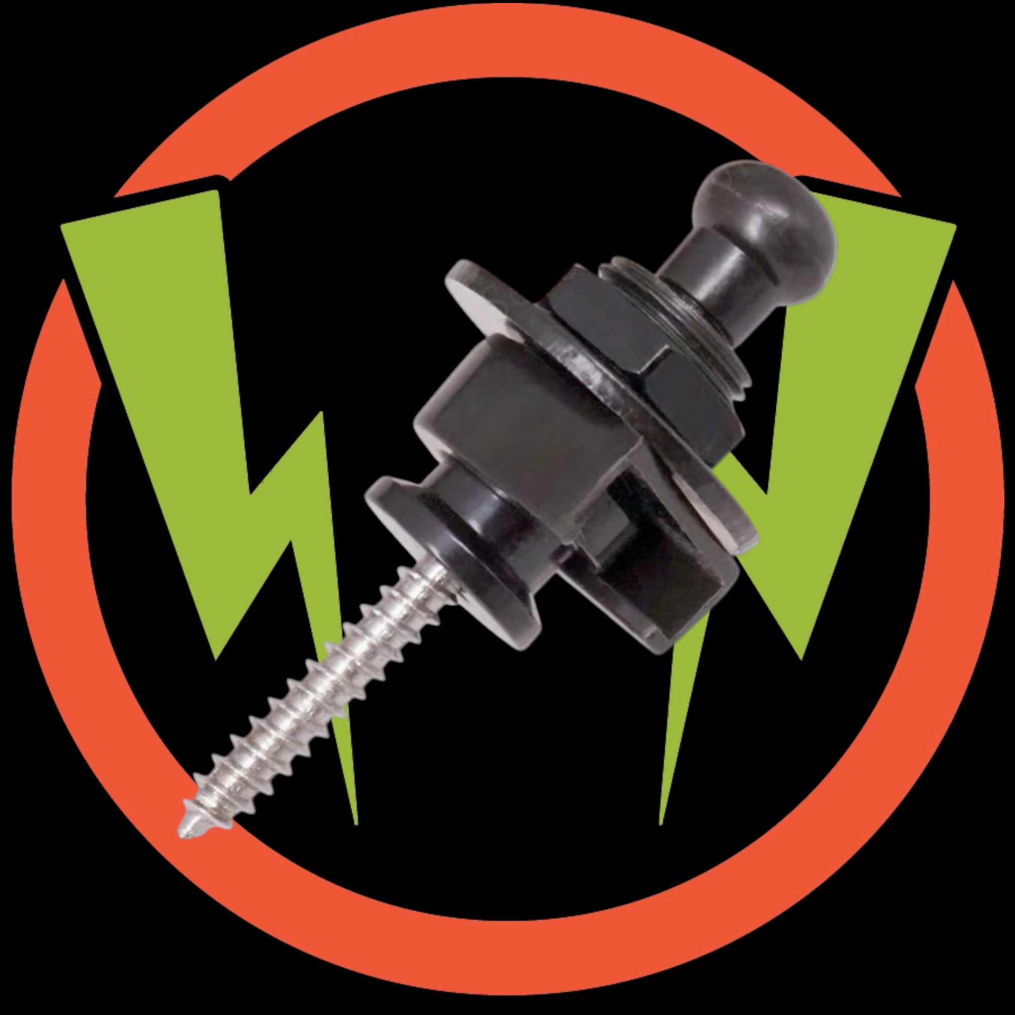 Strap Buttons & Locks - Hardcastle Guitar Supply